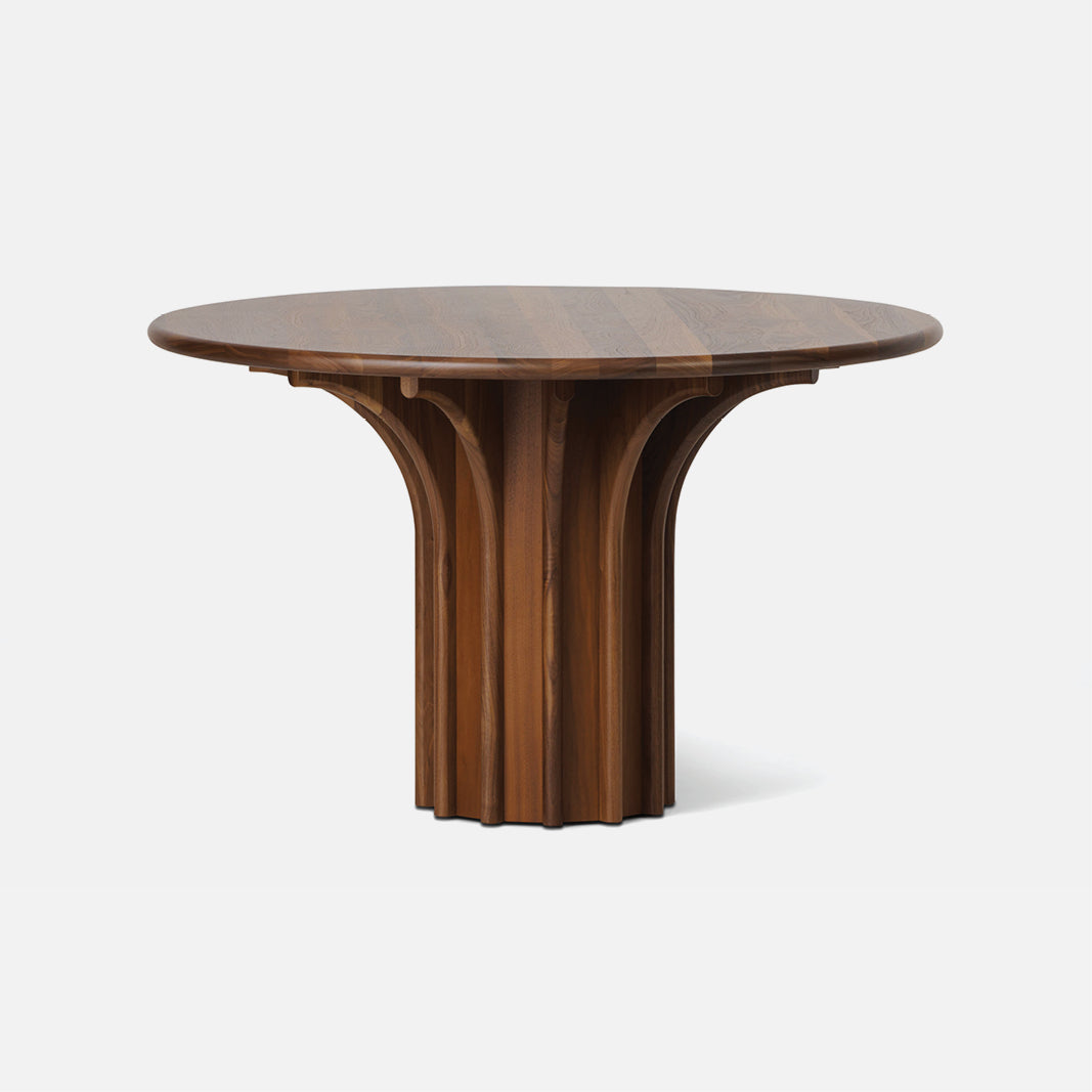Rib Timber Table - Walnut – Cult - NZ