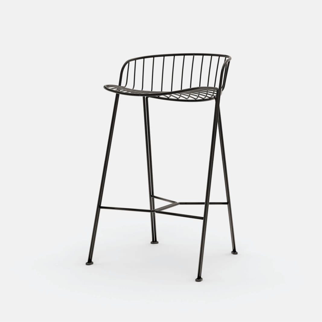 Terrace Stool Kitchen Black – Cult - Design First